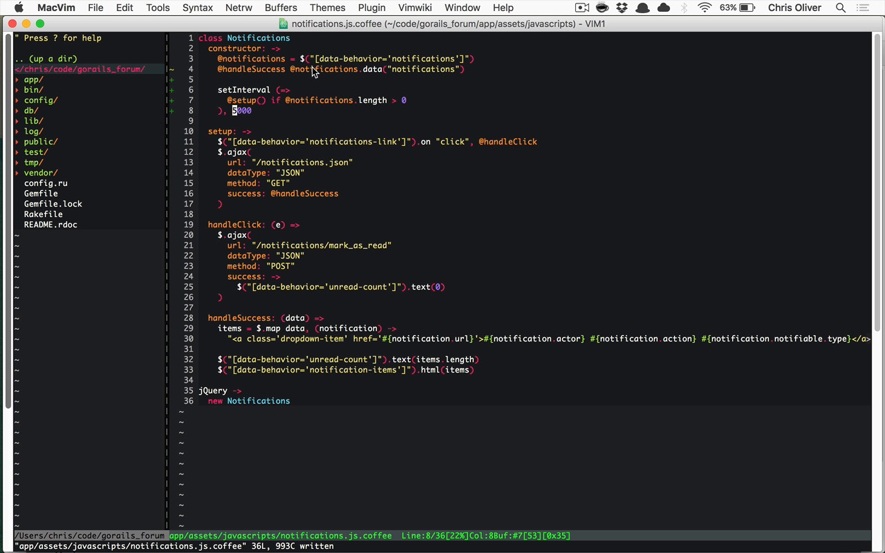 Sharing Data With Javascript Example Gorails